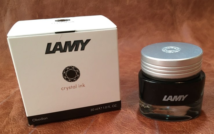 Ink Of The Month – March ‘20 – Lamy Crystal Obsidian – The Indian ...