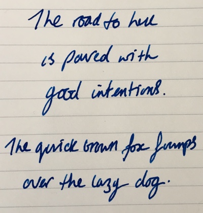 The Holy Grail of Ink – Parker Penman Sapphire – The Indian Marmalade ...