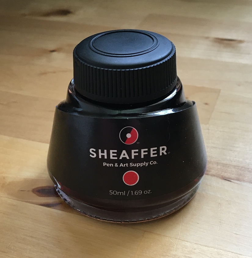 Ink Of The Month – July ’20 – Sheaffer Red – The Indian Marmalade Company